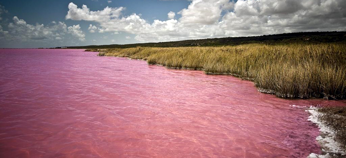 Розовото езеро Ретба