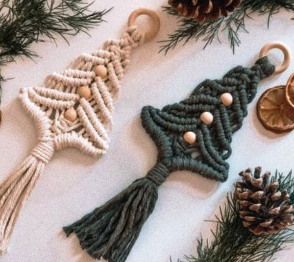 Новогодишни украси во бохо стил